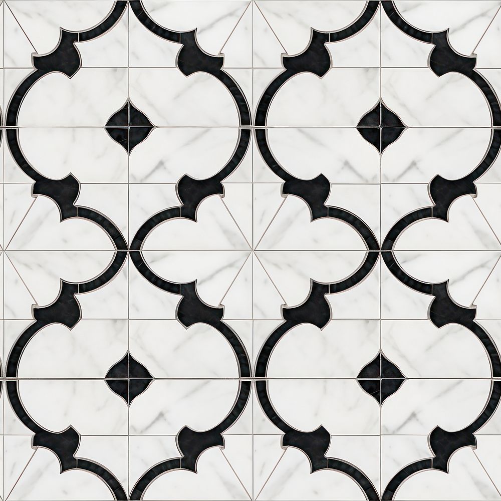 Gothic tile pattern crossbow weaponry. | Premium Photo - rawpixel