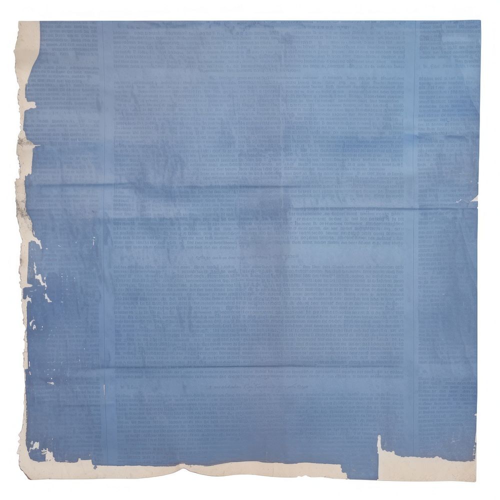 Blue newspaper ripped paper texture | Free Photo - rawpixel