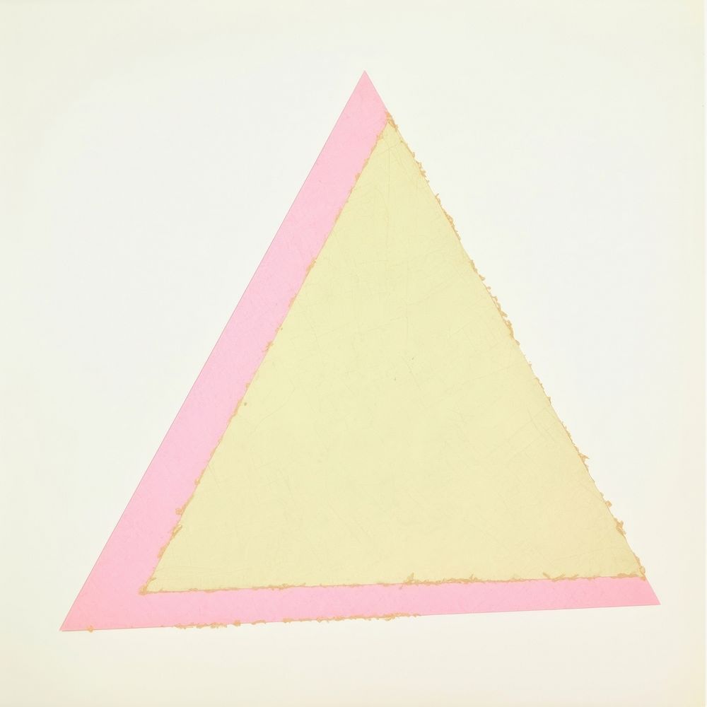 Beige triangle ripped paper white | Free Photo - rawpixel