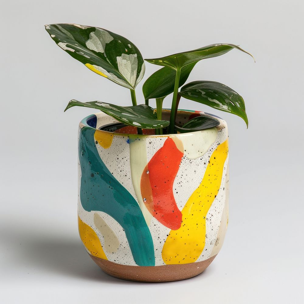 Abstract plant pot cookware pottery | Free Photo - rawpixel