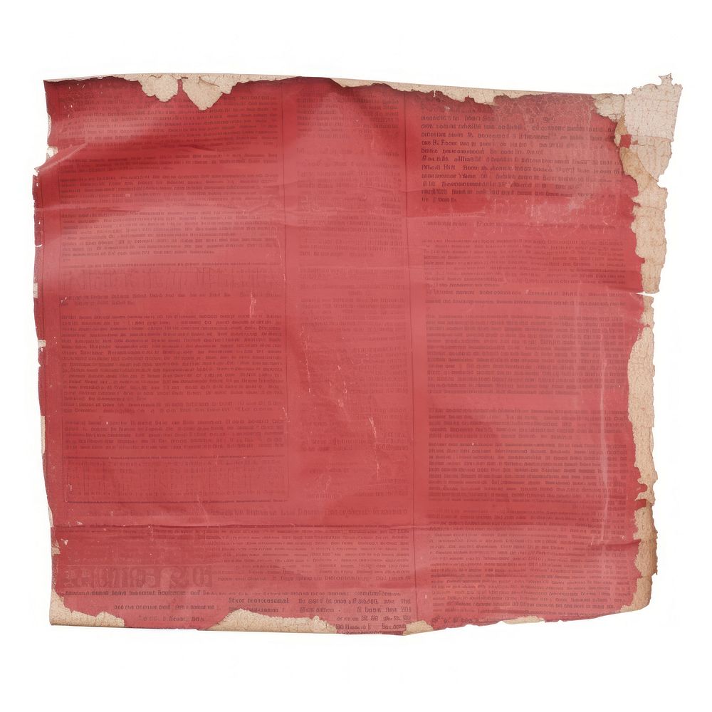 Red newspaper ripped paper text | Free Photo - rawpixel
