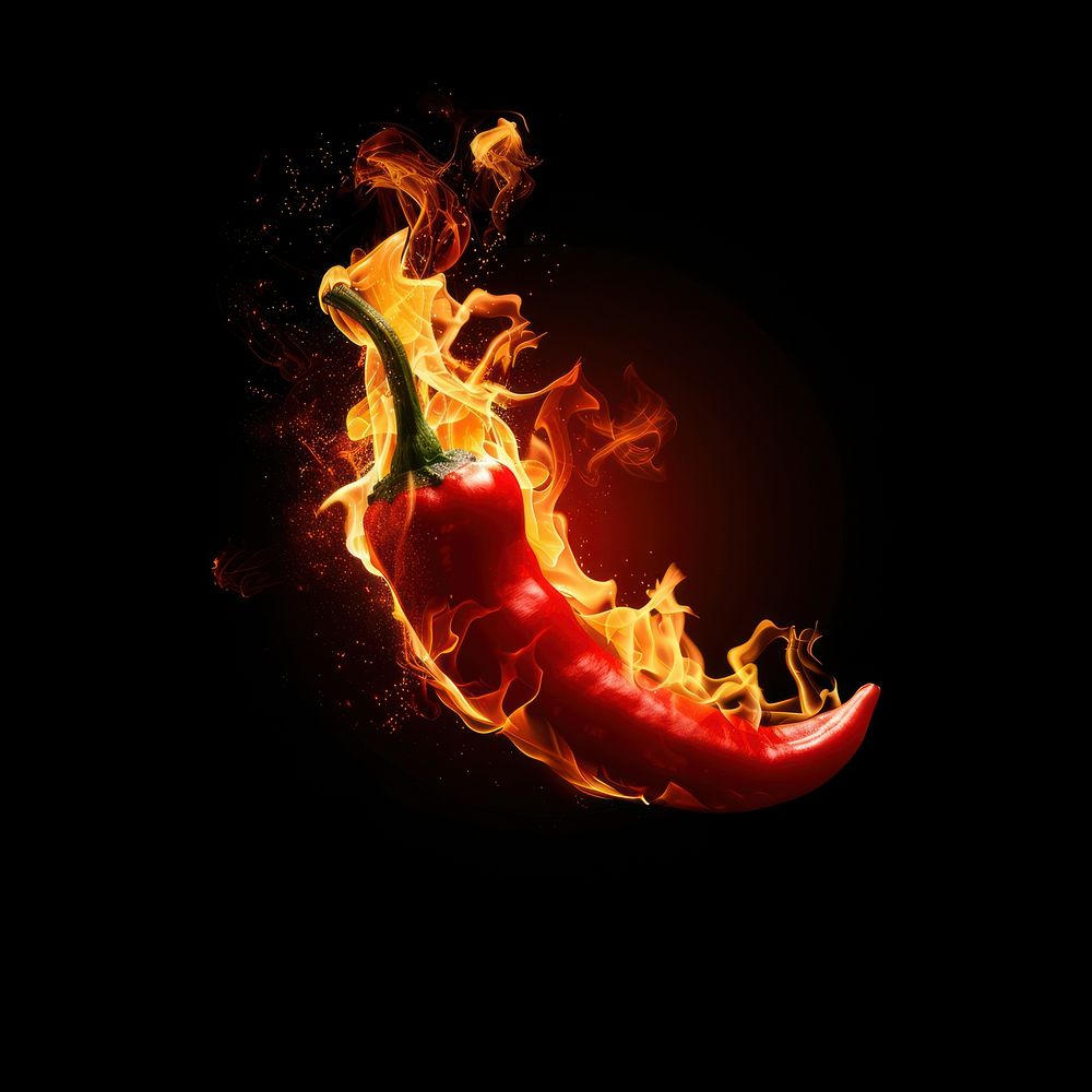 Photo pepper flame fire vegetable | Free Photo - rawpixel