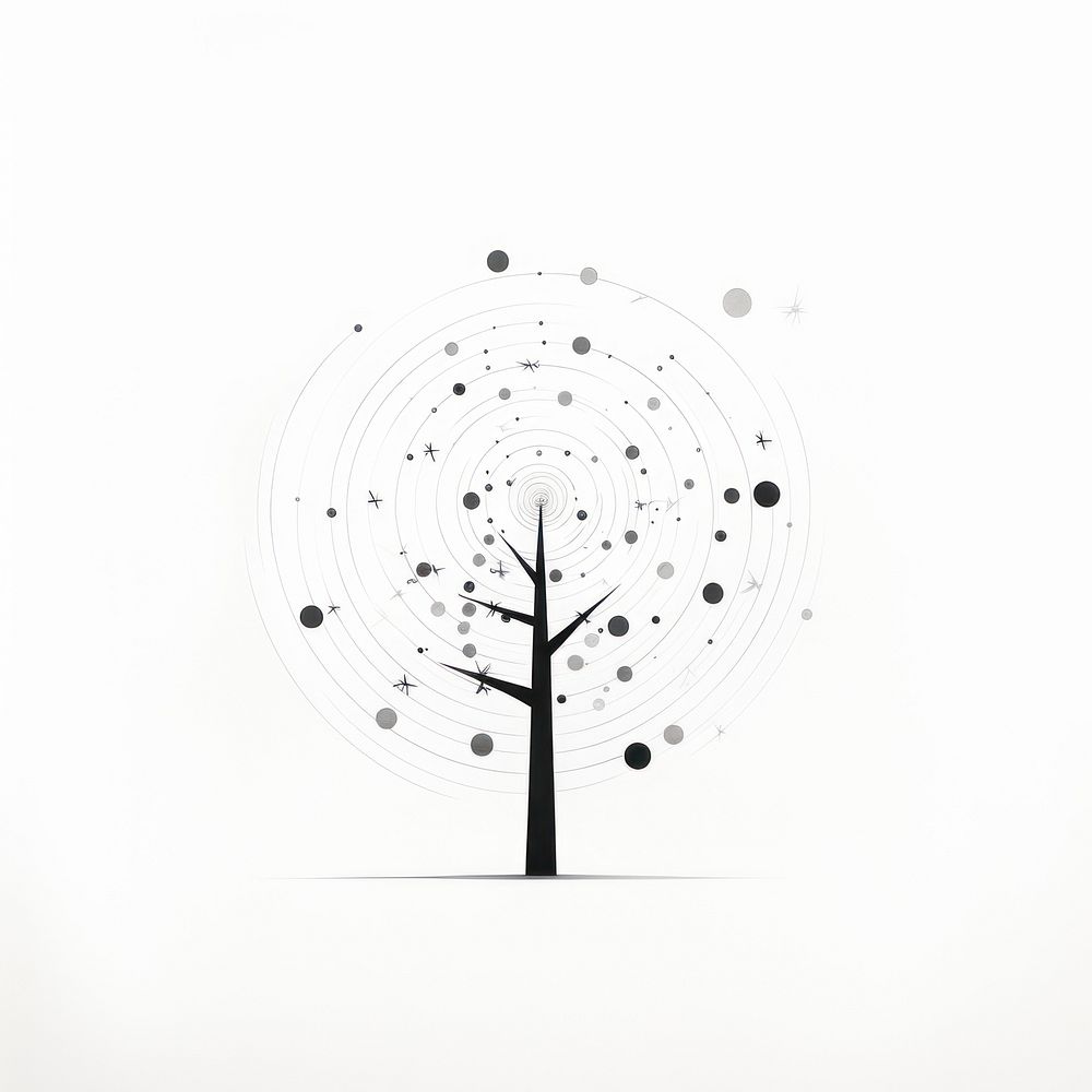 Tree shaped dot dot architecture | Free Photo Illustration - rawpixel