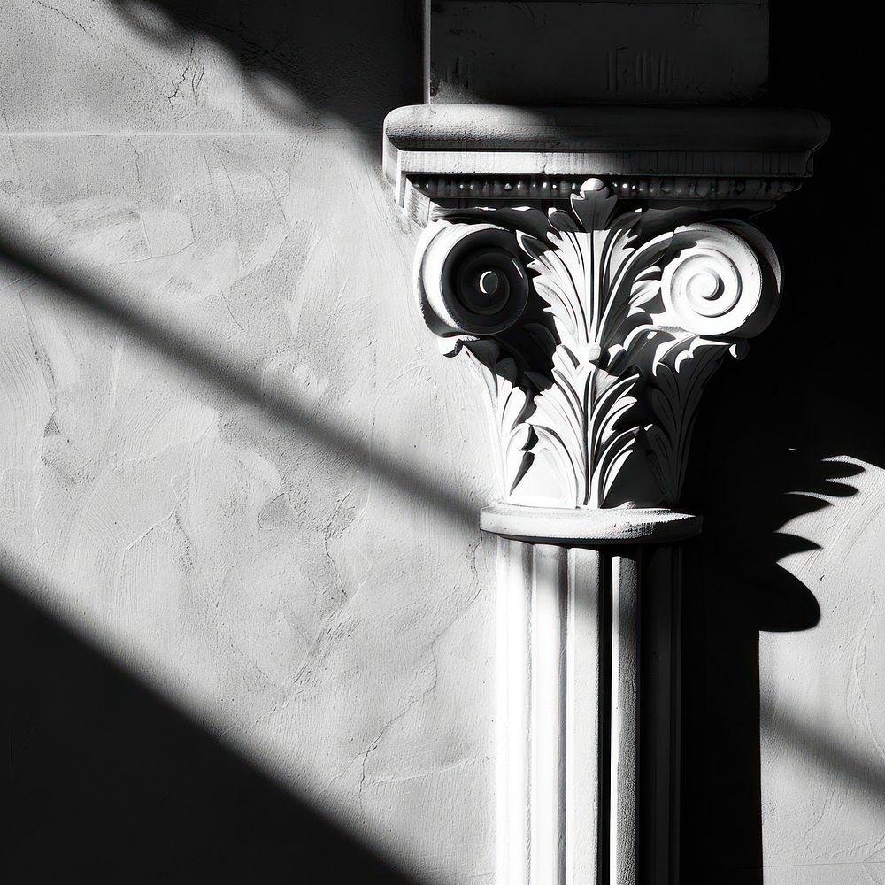 Shadow architecture pillar column. | Free Photo - rawpixel
