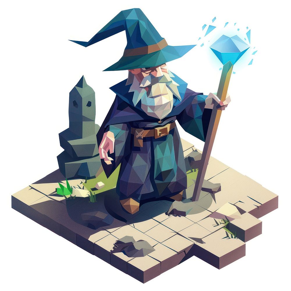 Wizard art architecture cartoon. | Premium Photo Illustration - rawpixel