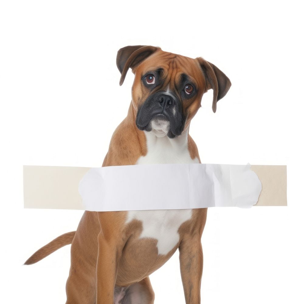 Boxer paper dog mammal. | Premium Photo Illustration - rawpixel