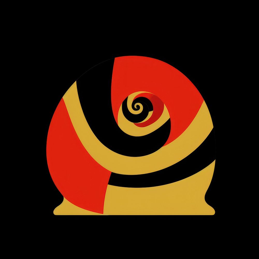 Symetric geography graphic snail bug | Free Photo Illustration - rawpixel