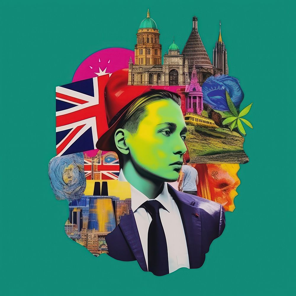 Pop Australia traditional art collage | Free Photo Illustration - rawpixel