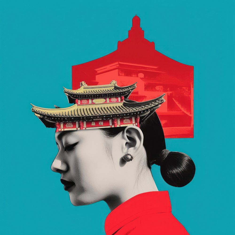 Pop china traditional art collage | Free Photo Illustration - rawpixel