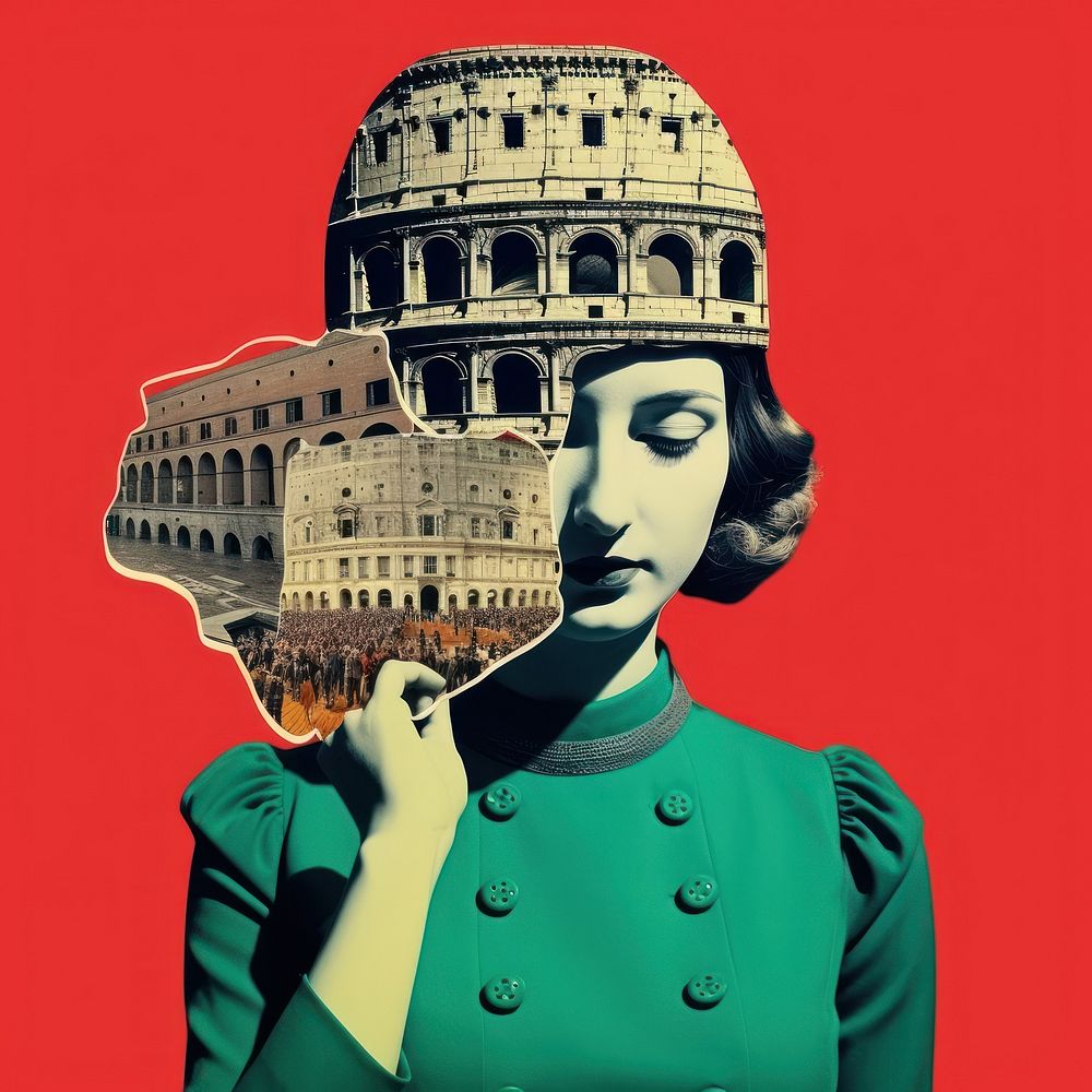 Pop italy traditional art collage | Premium Photo Illustration - rawpixel