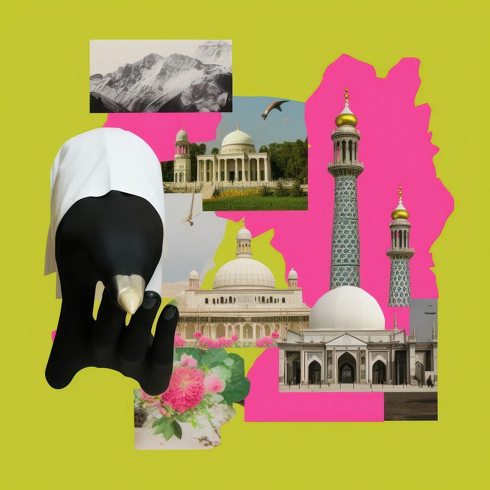Pop islam art collage represent | Free Photo Illustration - rawpixel