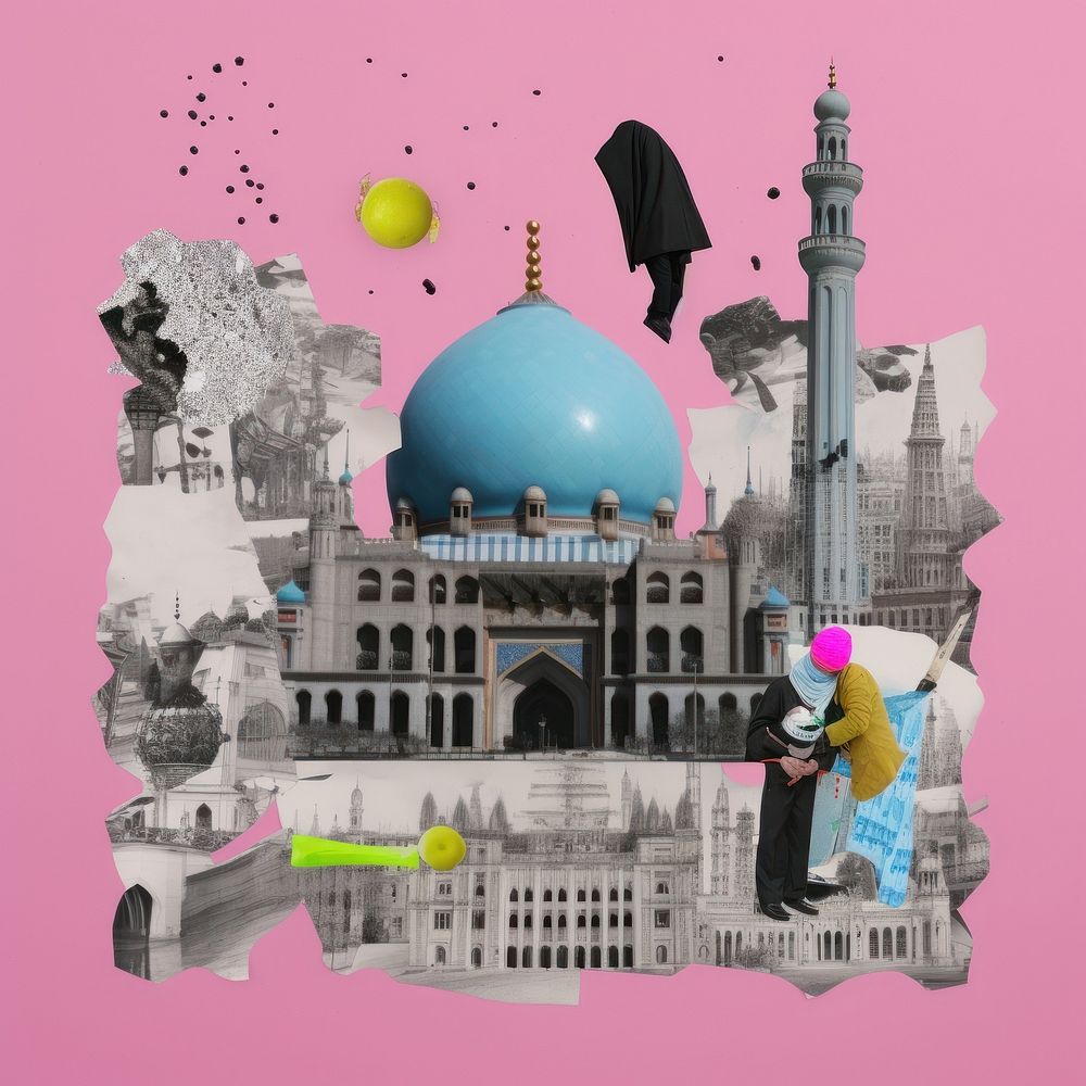 Pop islam art collage represent | Free Photo Illustration - rawpixel