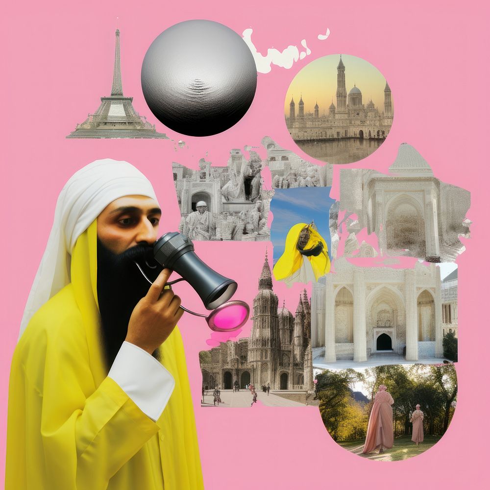 Pop islam art collage represent | Free Photo Illustration - rawpixel