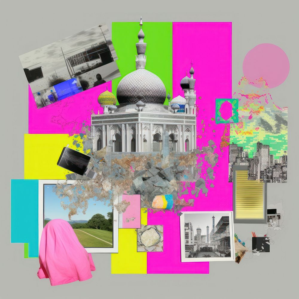 Pop islam art collage represent | Free Photo Illustration - rawpixel