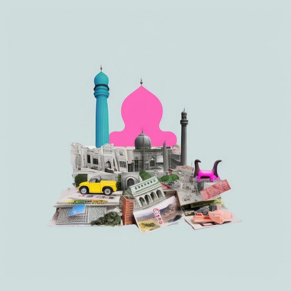 Pop islam art collage represent | Free Photo Illustration - rawpixel