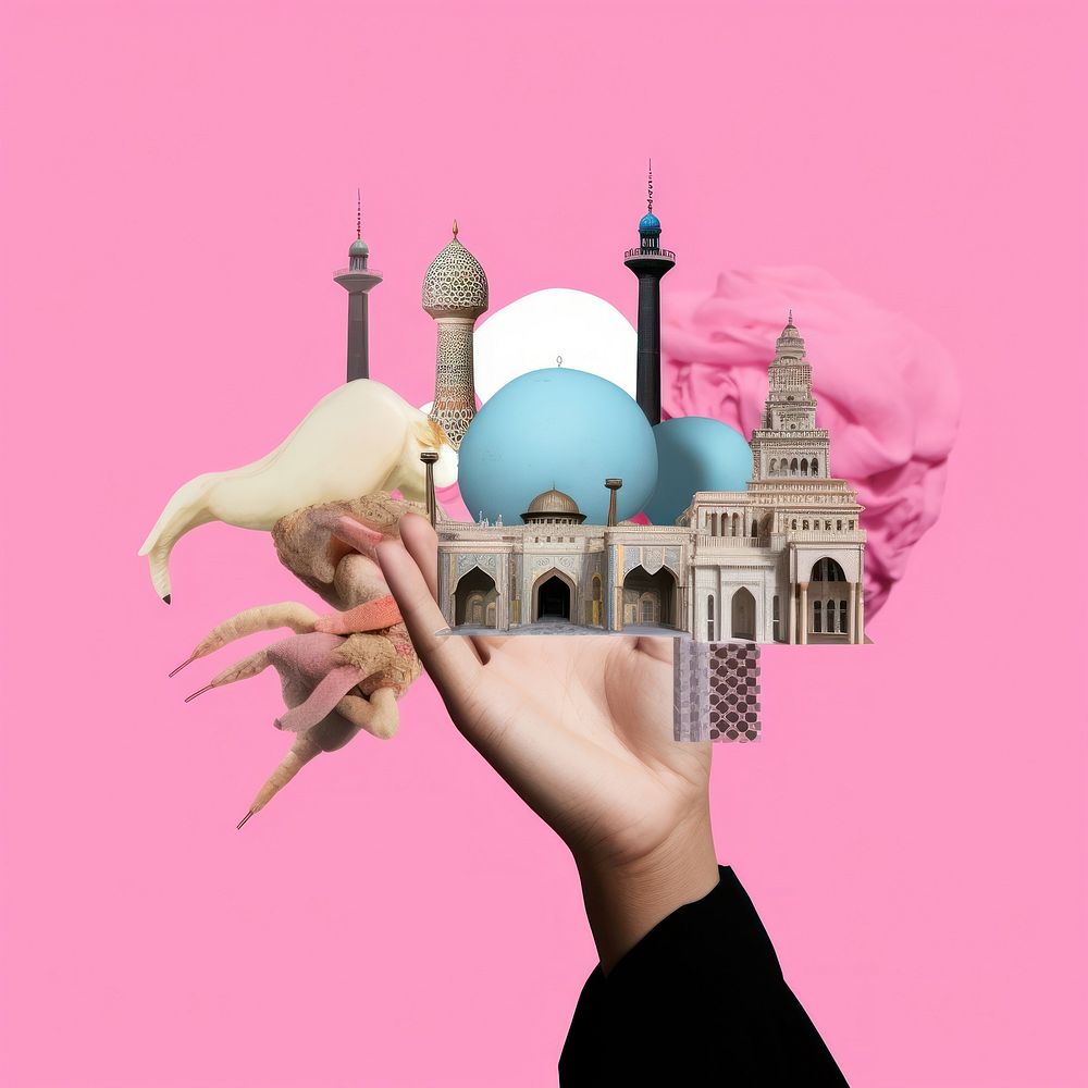 Pop islam art collage represent | Free Photo Illustration - rawpixel