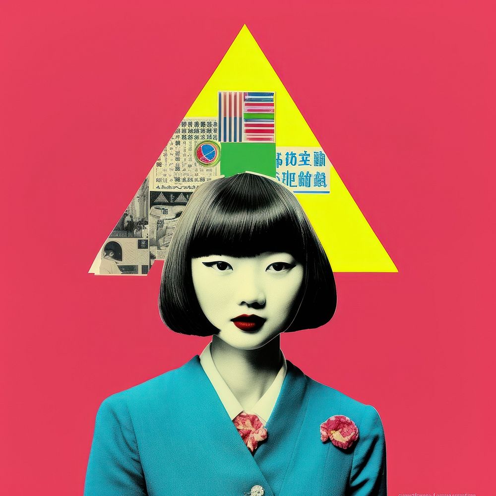 Pop japan traditional art collage | Free Photo Illustration - rawpixel