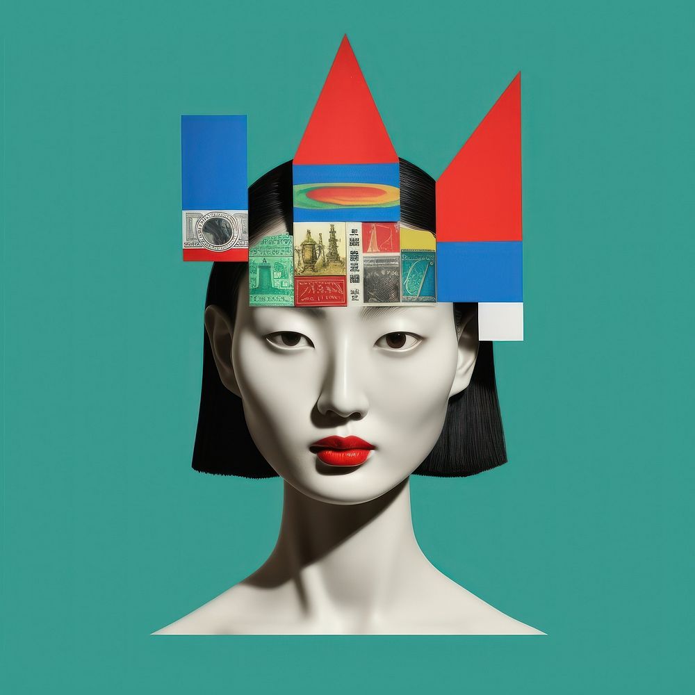 Pop korea traditional art collage | Free Photo Illustration - rawpixel