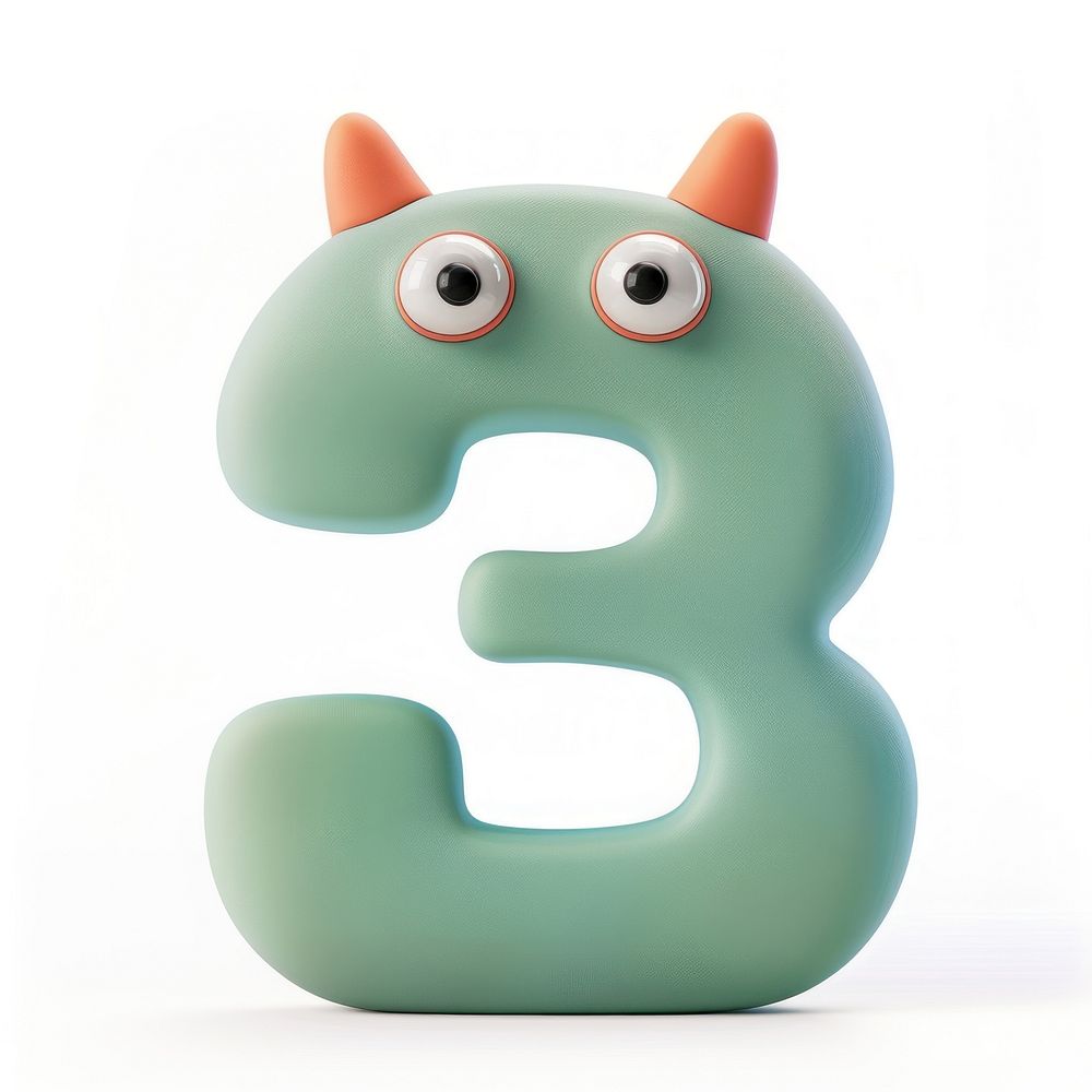 3 Number symbol number rat. | Free Photo Illustration - rawpixel