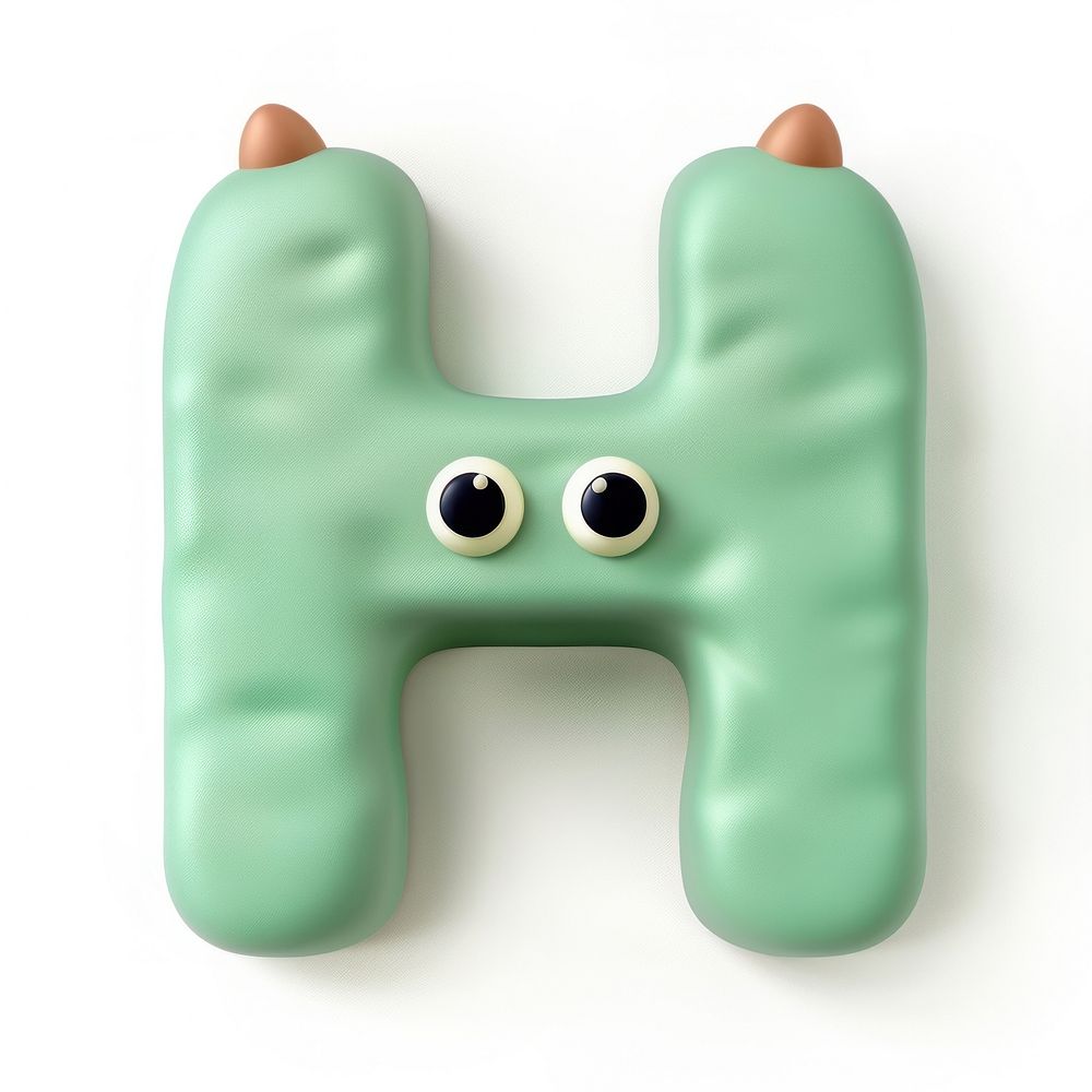 Letter H toy smoke pipe. | Free Photo Illustration - rawpixel