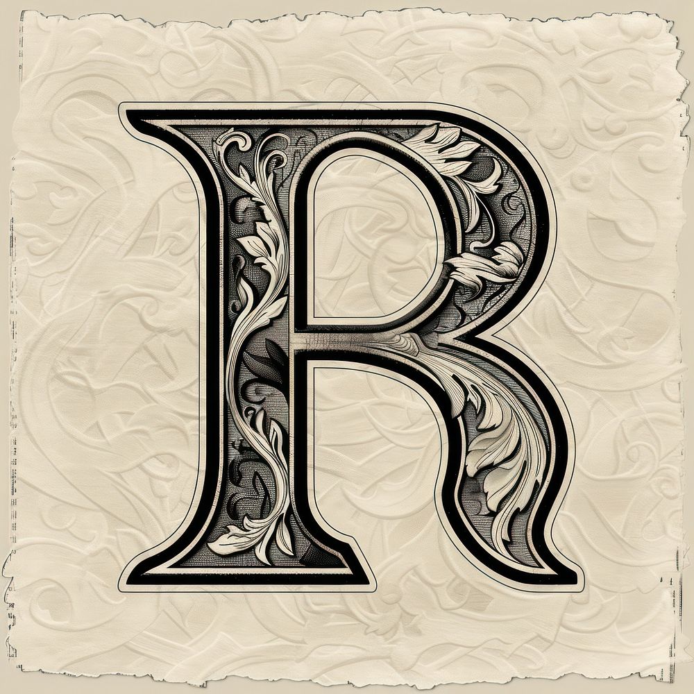 R letter alphabet number symbol | Free Photo Illustration - rawpixel