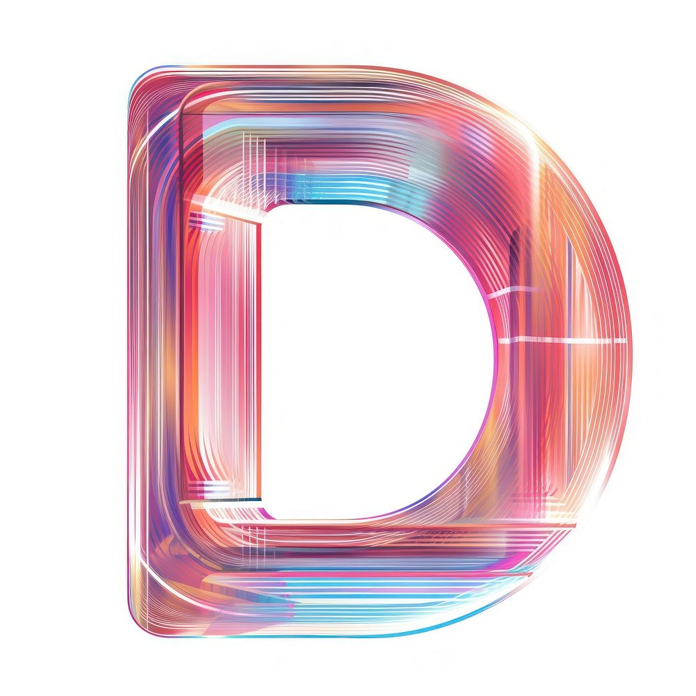 Letter D font text white | Free Photo Illustration - rawpixel