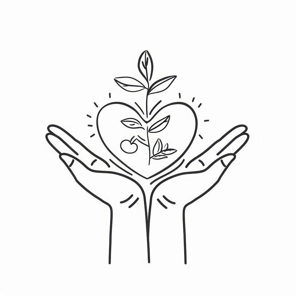 Health illustrated drawing stencil | Free Photo Illustration - rawpixel