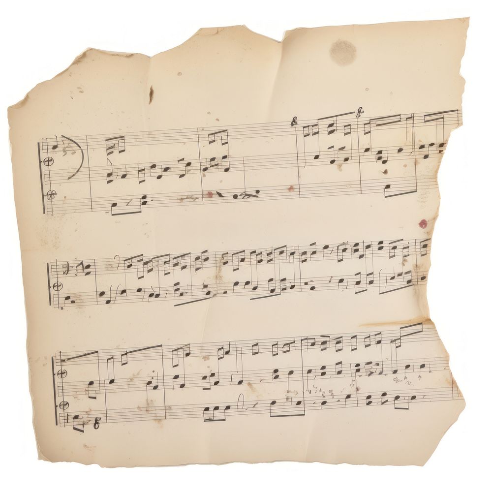 Music ripped paper text white | Premium Photo Illustration - rawpixel