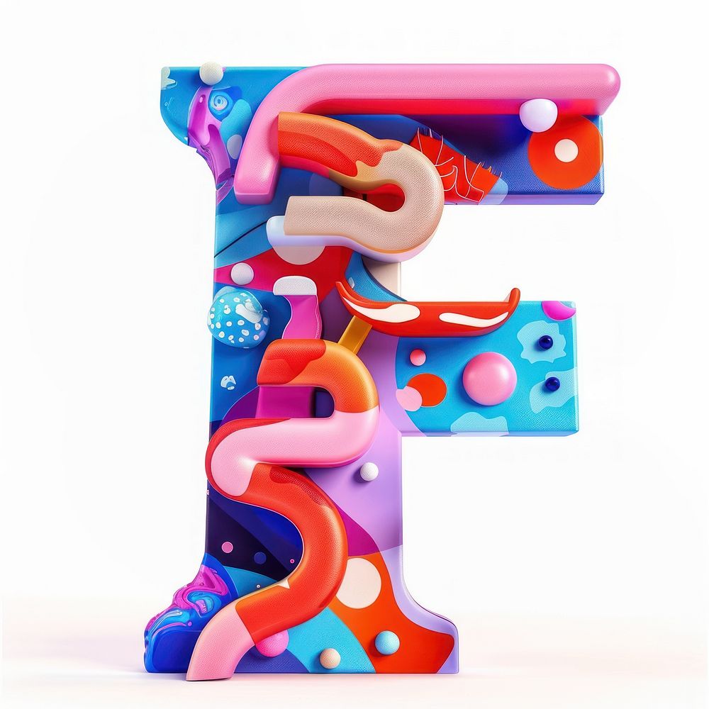 Alphabet cartoon white background representation. | Premium Photo ...