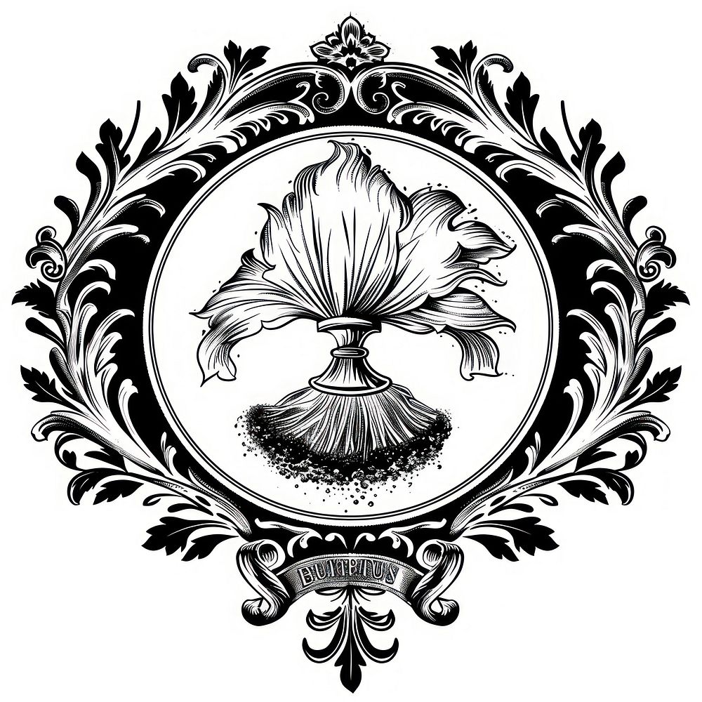 Dusting powder pattern drawing white. | Premium Photo Illustration ...