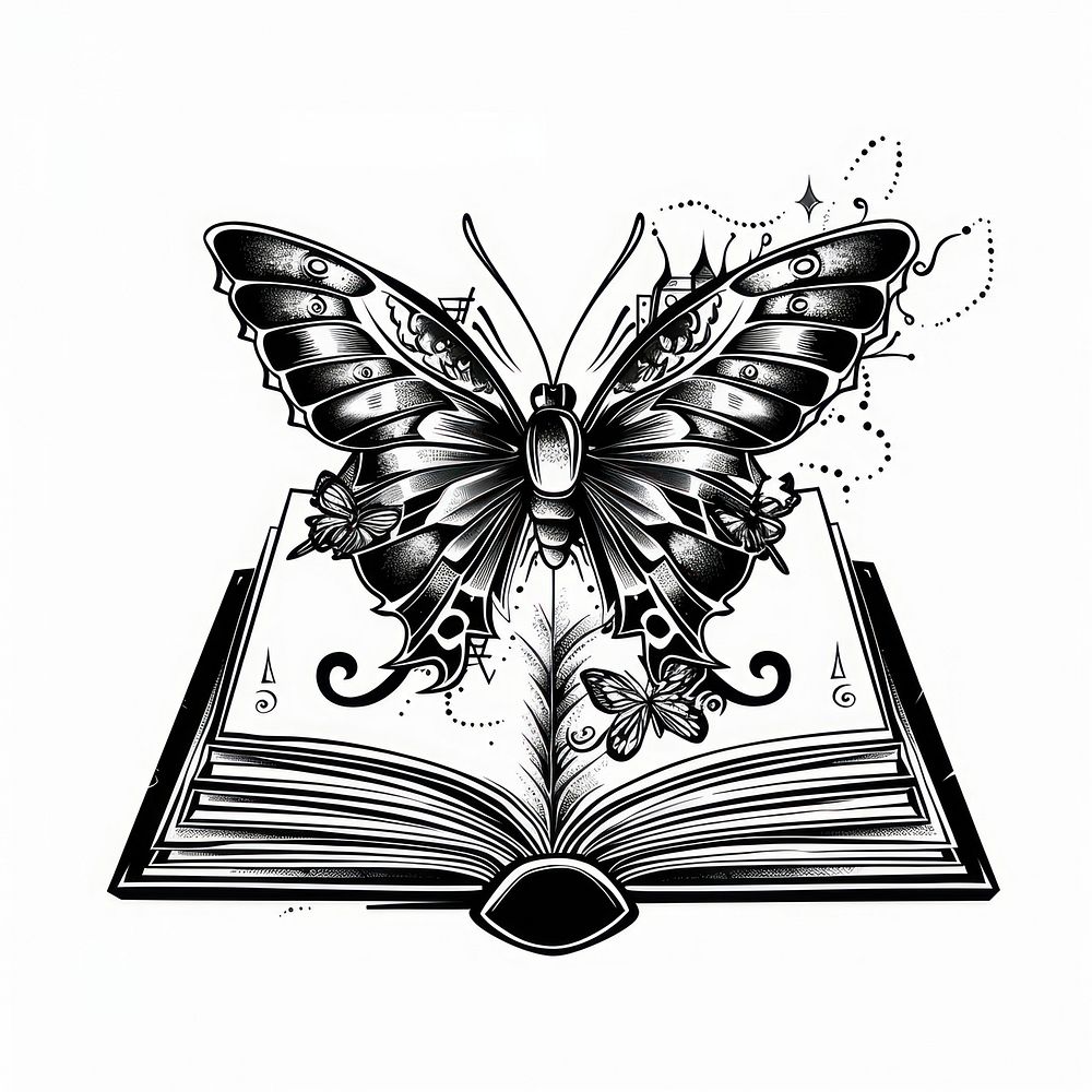 Book publication drawing sketch. | Free Photo Illustration - rawpixel