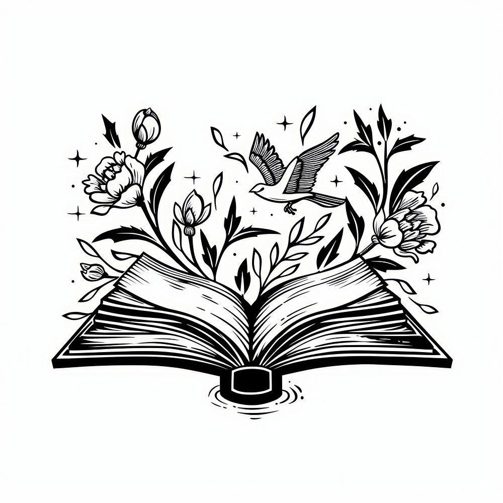 Book publication drawing sketch. | Free Photo Illustration - rawpixel