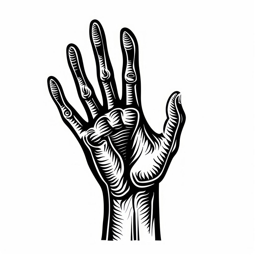 Hand drawing finger sketch. | Premium Photo Illustration - rawpixel