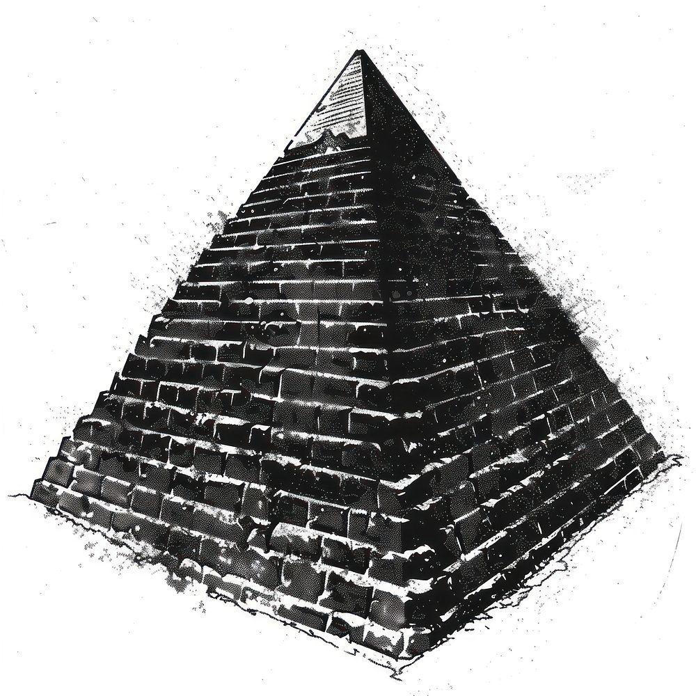 Pyramid architecture building triangle. | Free Photo Illustration ...