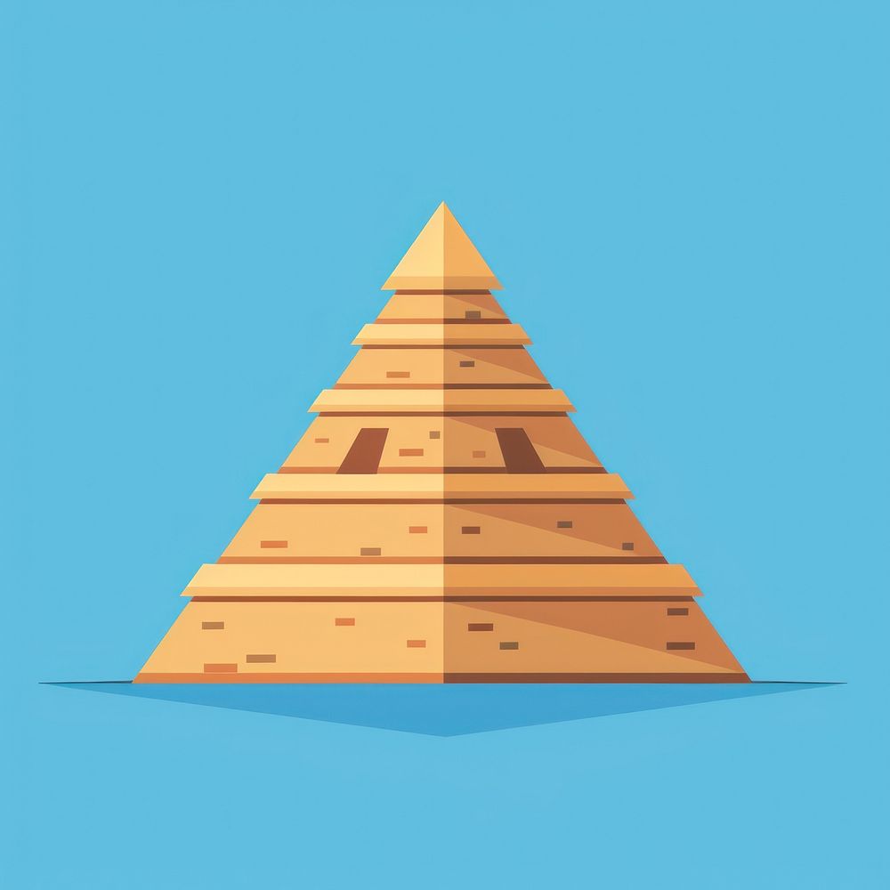Pyramid transportation architecture triangle | Free Photo Illustration ...