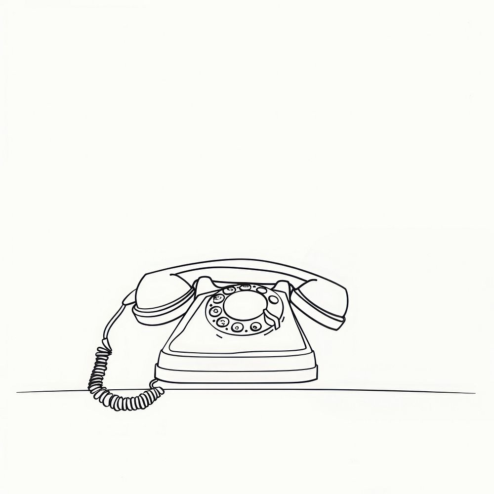 Telephone electronics illustrated drawing. | Free Photo Illustration ...