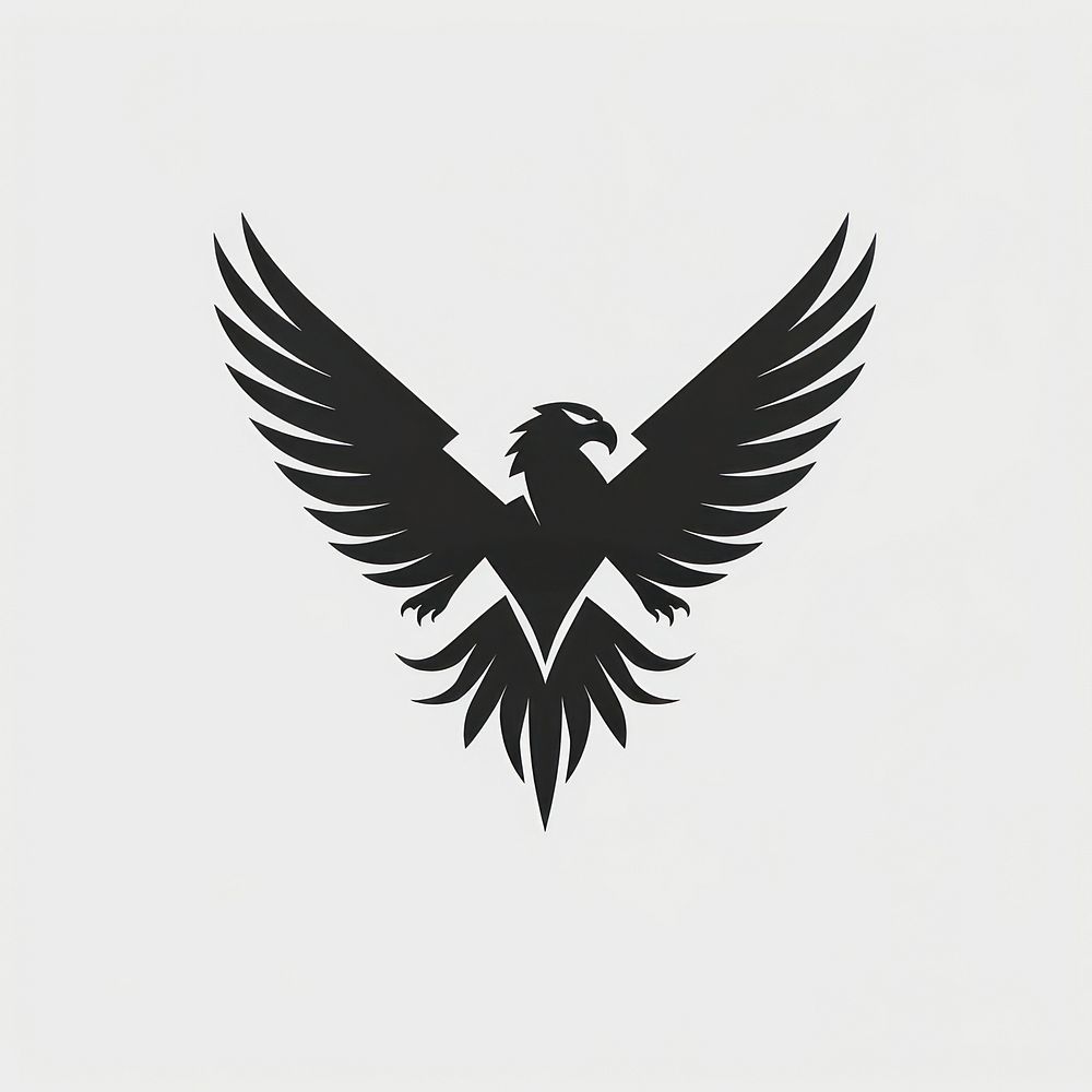 Eagle logo stencil emblem | Free Photo Illustration - rawpixel