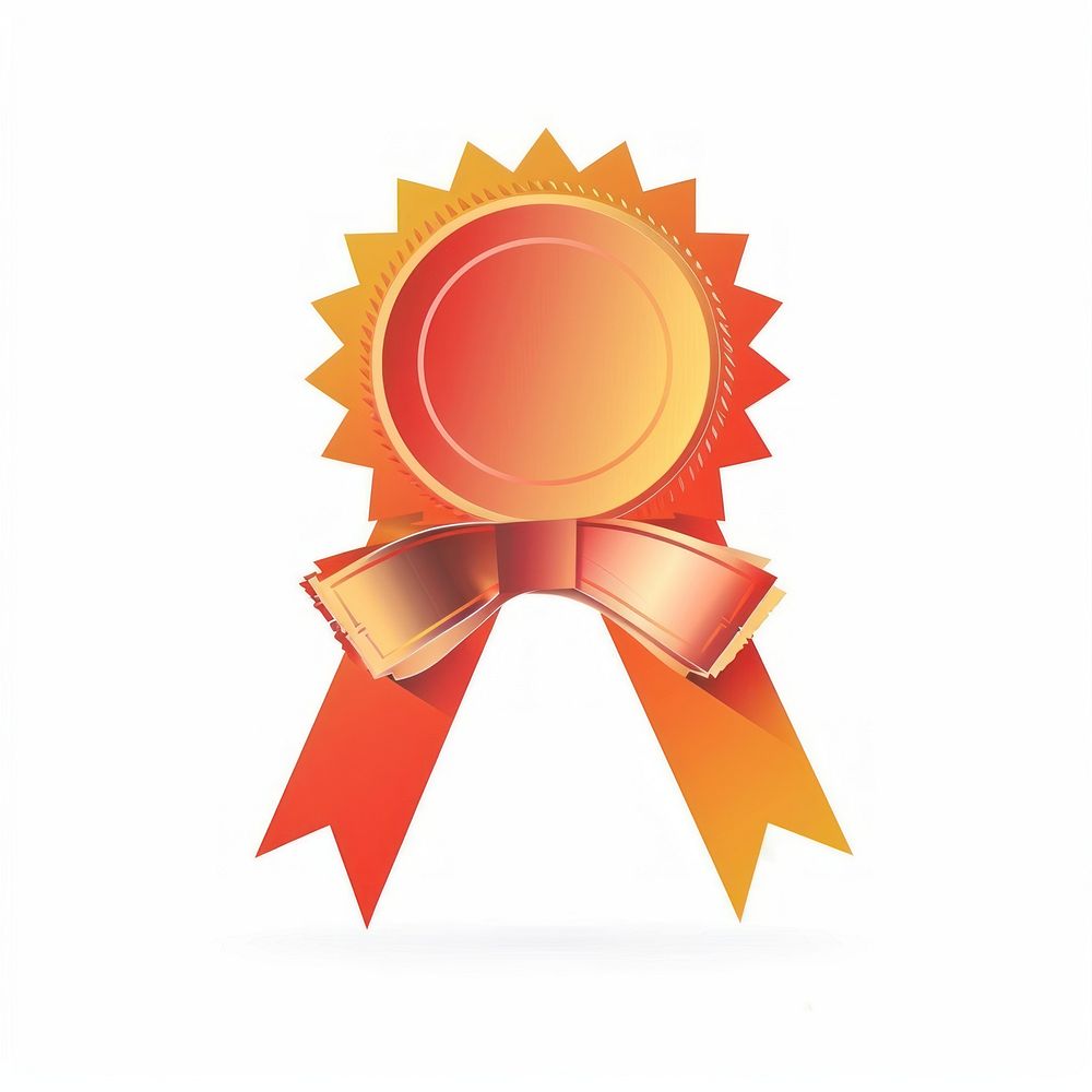 Gradient red gold Ribbon award | Premium Photo Illustration - rawpixel