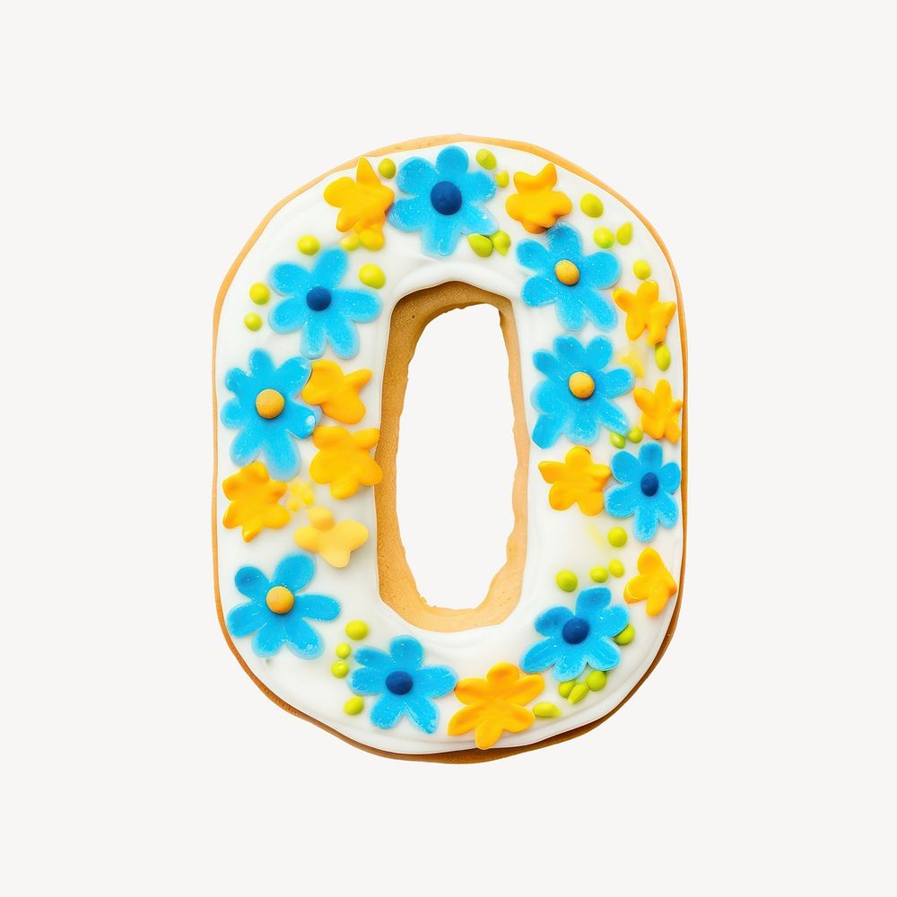 Number food flower icing. | Free Photo - rawpixel