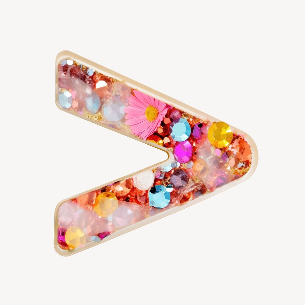 Glitter greater than symbol | Free Photo - rawpixel