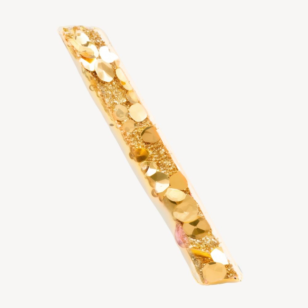 Glitter gold backslash symbol | Free Photo - rawpixel