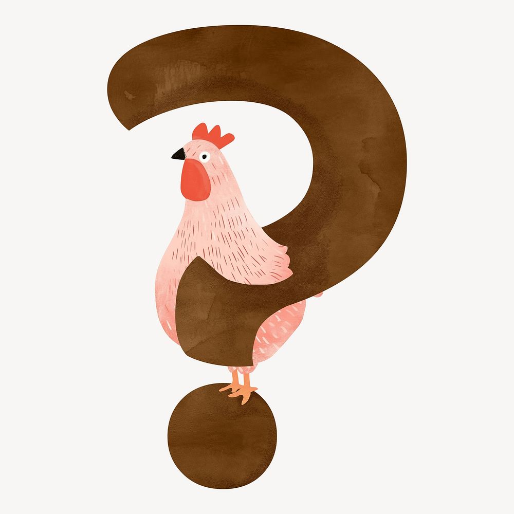 Question mark brown digital art | Free Photo Illustration - rawpixel