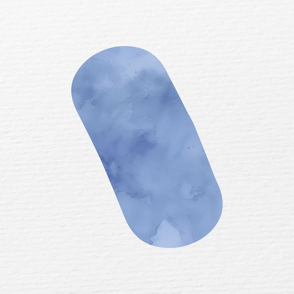 Quotation mark sign blue watercolor | Free Photo Illustration - rawpixel