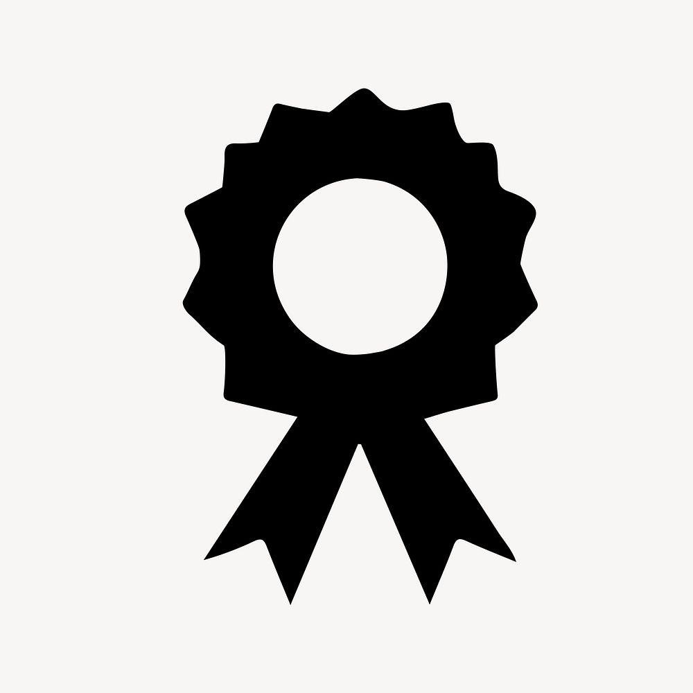 Black award ribbon illustration | Free Photo Illustration - rawpixel