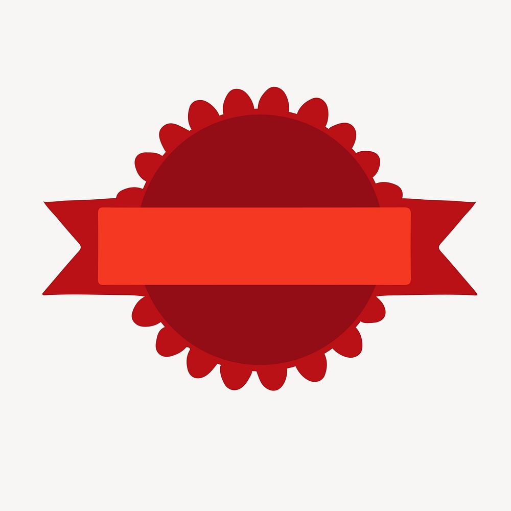 Red award badge illustration | Free Photo Illustration - rawpixel