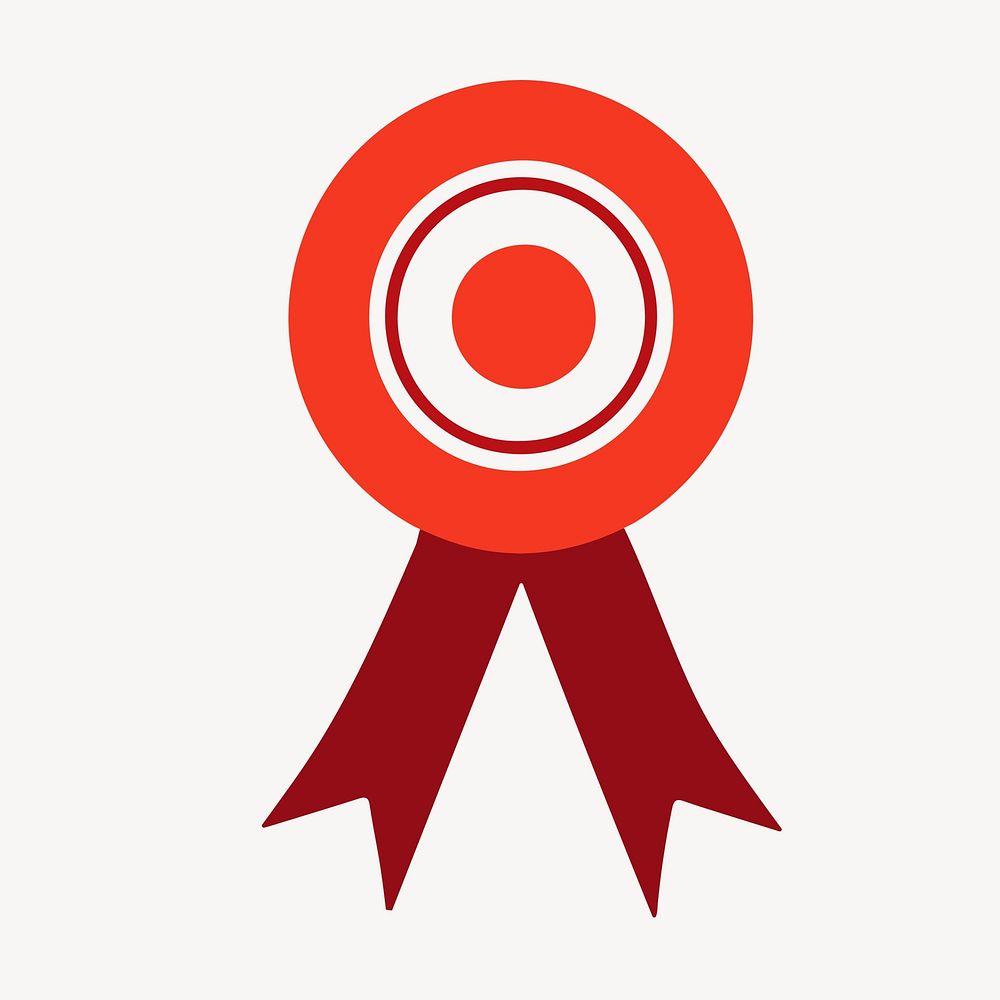Red award ribbon illustration | Free Photo - rawpixel