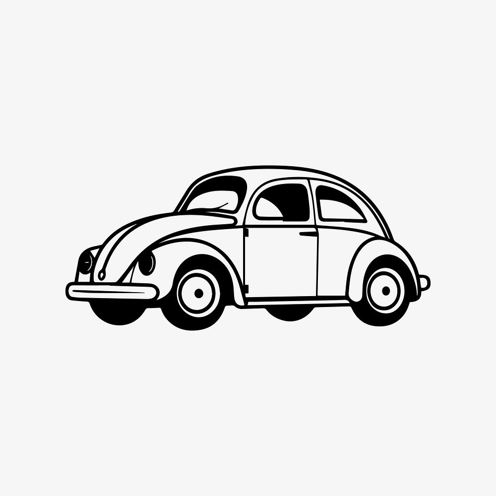 Car transportation line art illustration | Free Photo Illustration ...