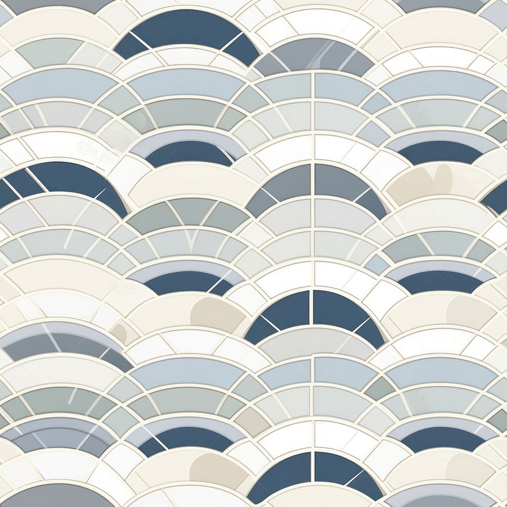 Japanese wave tile pattern architecture | Free Photo - rawpixel