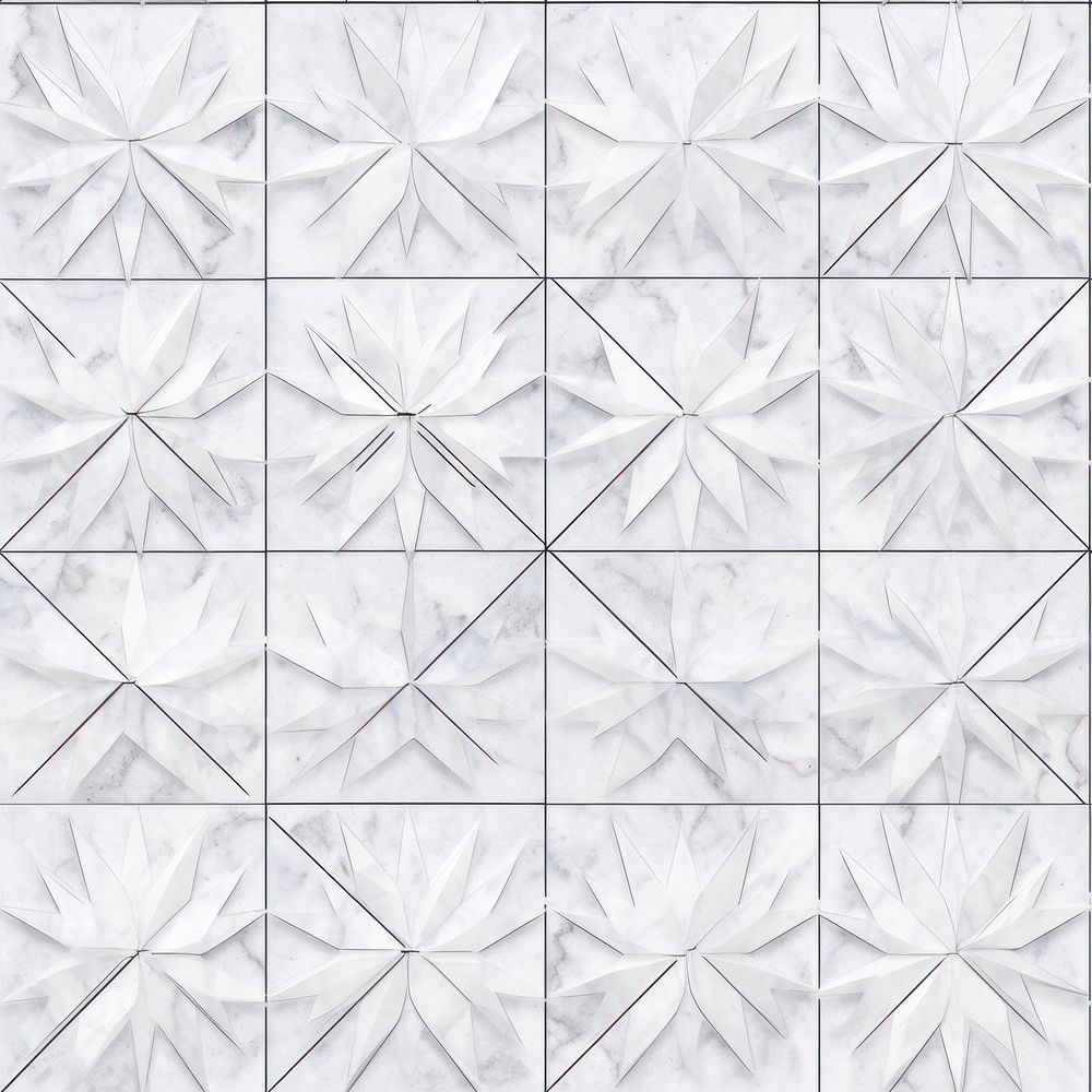 Snowflake tile pattern floor. | Premium Photo - rawpixel
