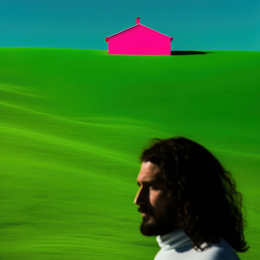 Photo jesus green field architecture. | Free Photo - rawpixel